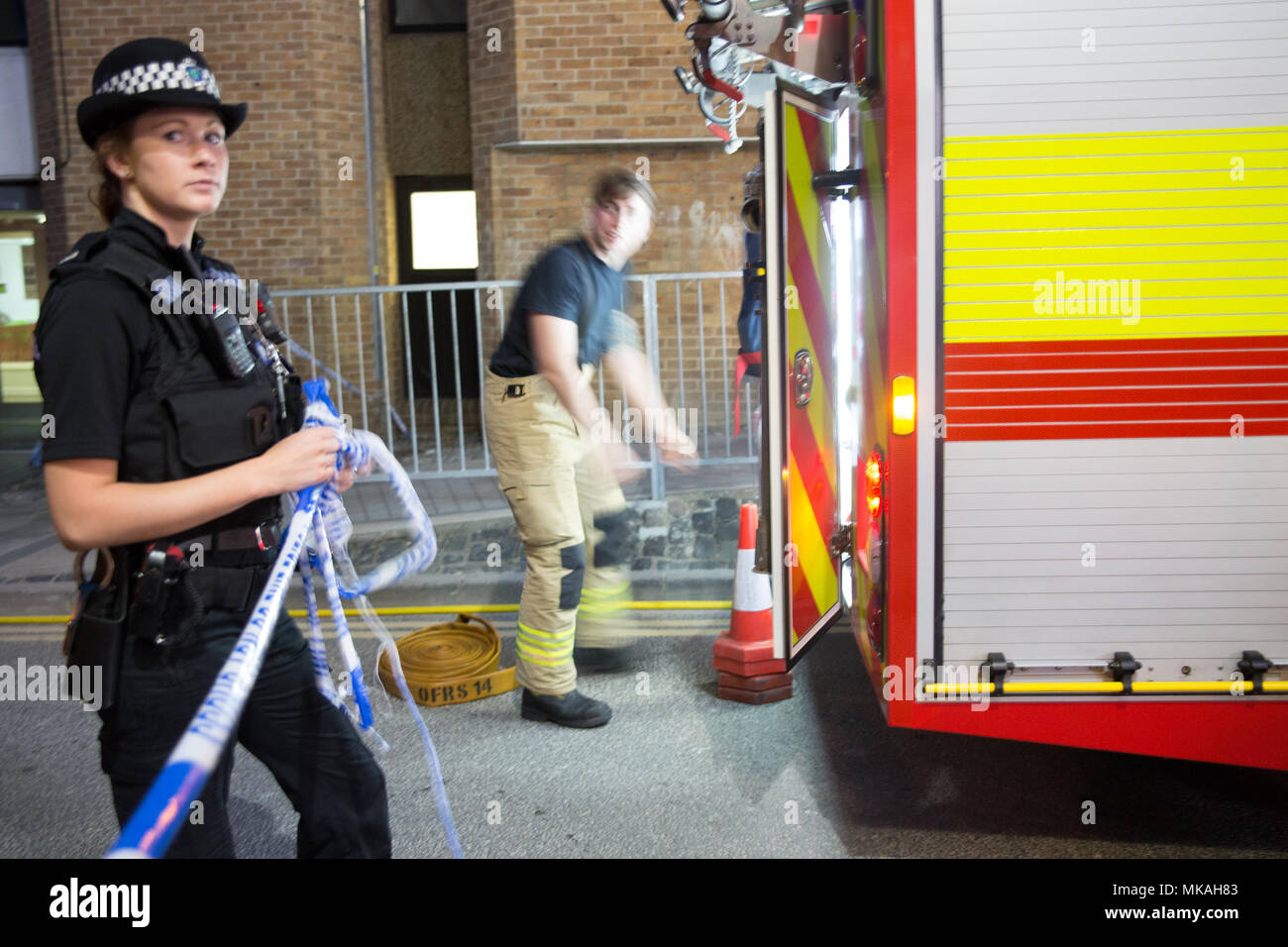 Oxford,UK 7th May 2018 Police incident in Oxford, EnglandCredit: Pete ...