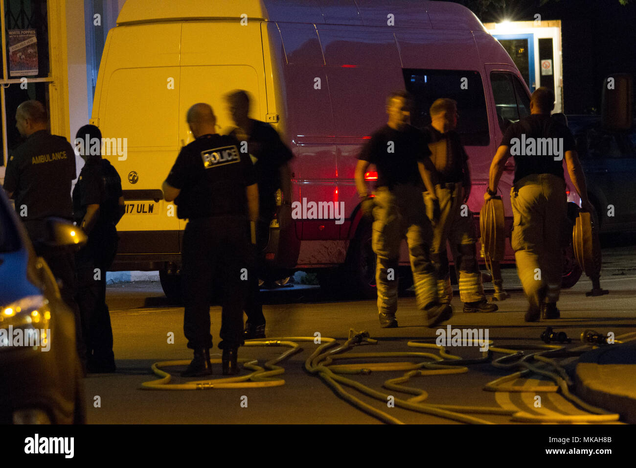 Oxford,UK 7th May 2018 Police incident in Oxford, EnglandCredit: Pete ...