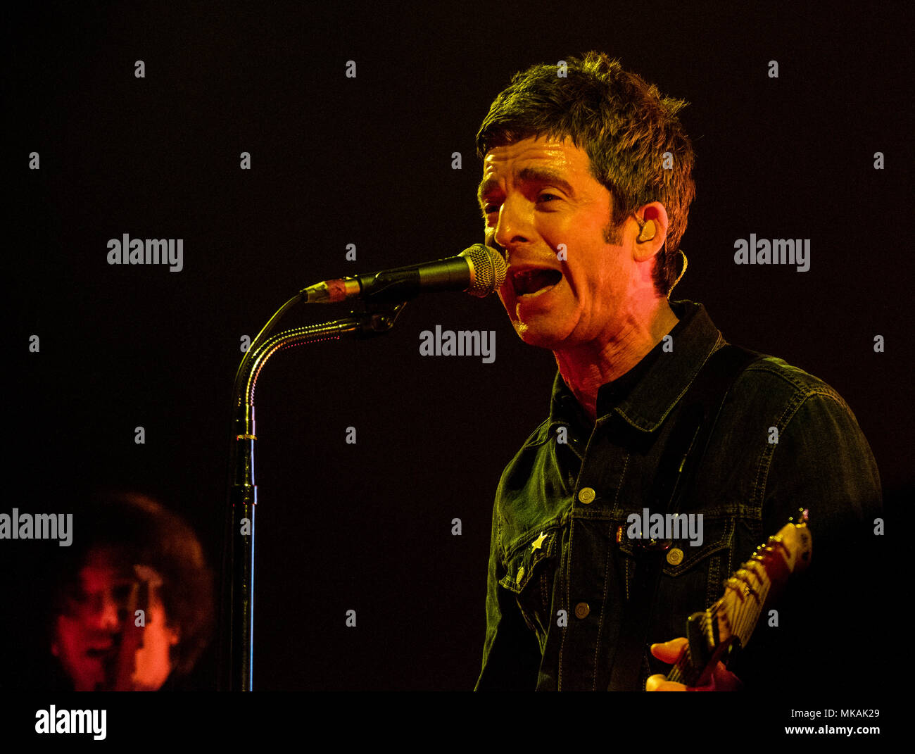 First Direct Arena, Leeds, West Yorkshire, England, UK. Noel Gallagher ...