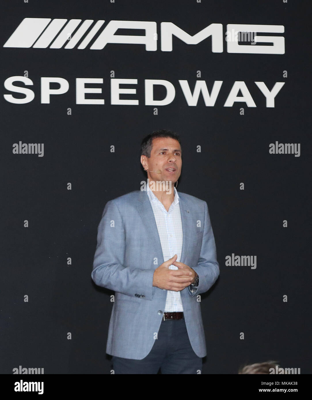08th May, 2018. Mercedes-Benz Korea opens AMG speedway Dimitris ...