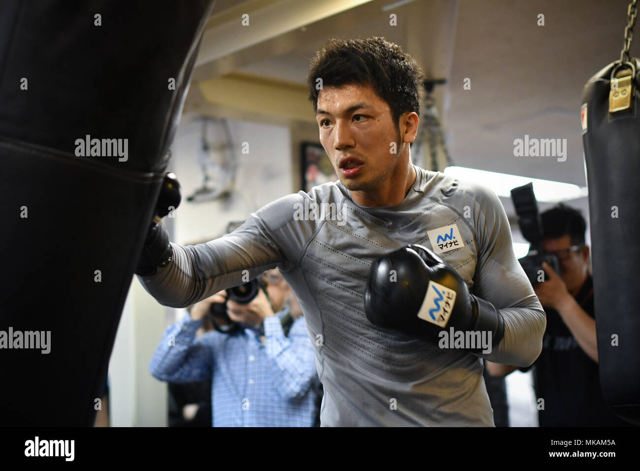 Tokyo, Japan. 7th May, 2018. Ryota Murata Boxing : Ryota Murata of ...