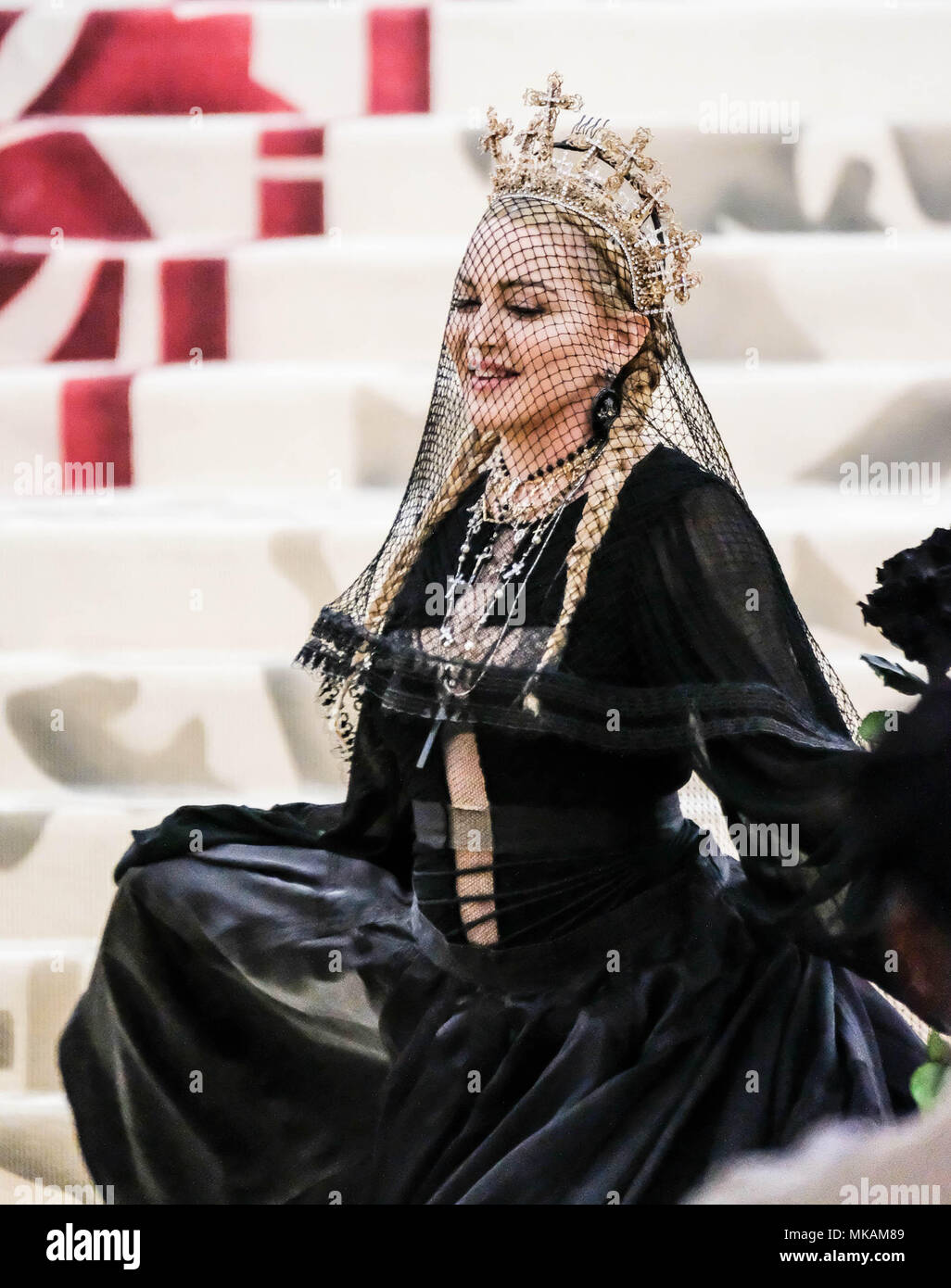 Donatella Versace Nicki Minaj Versace High Resolution Stock Photography ...