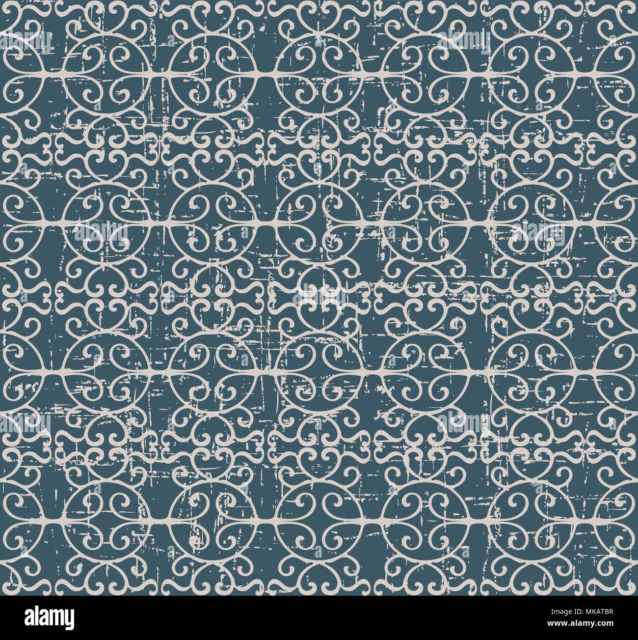 Worn out antique seamless background round spiral cross frame Stock ...