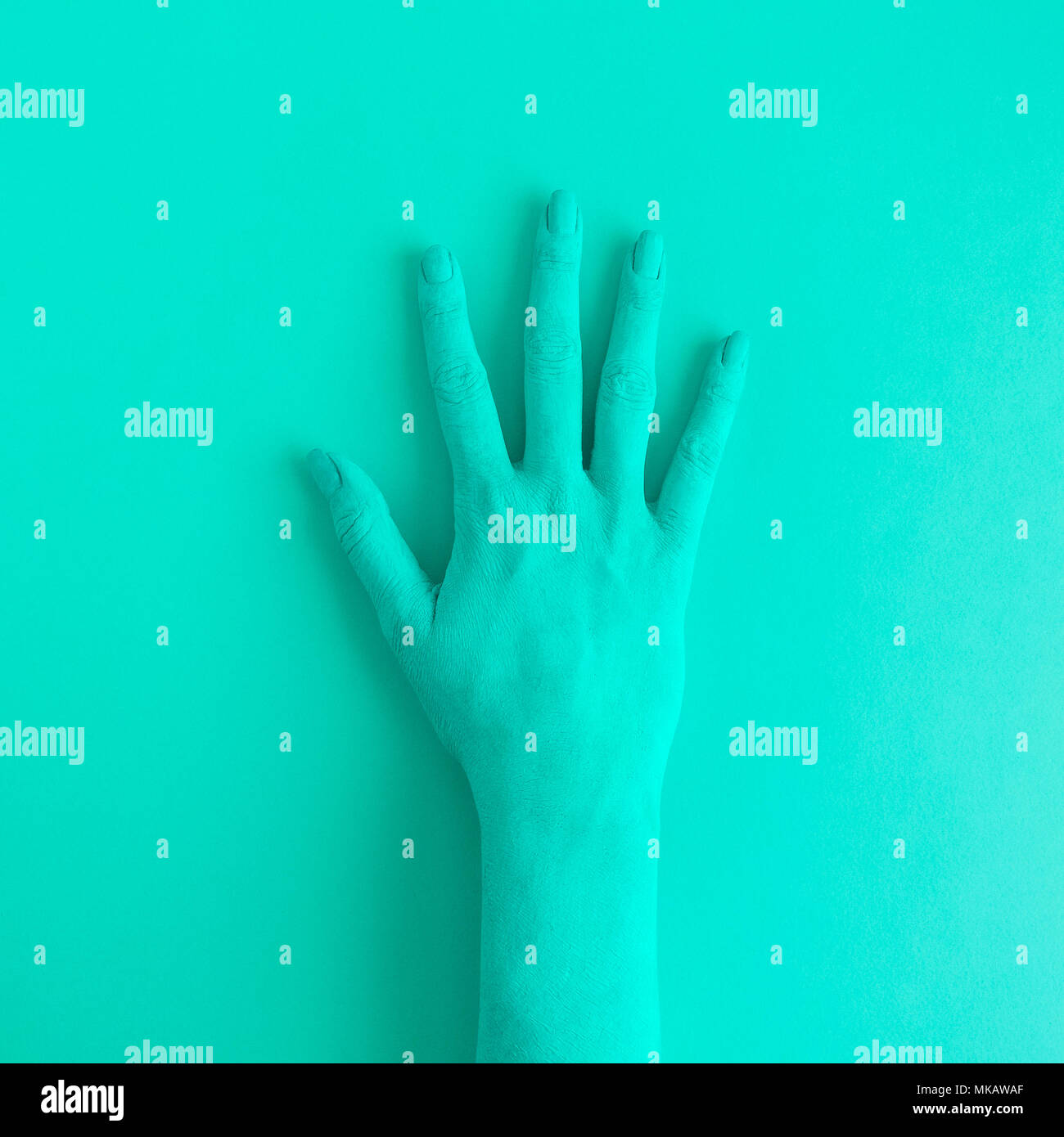 Female hand five fingers hi-res stock photography and images - Alamy