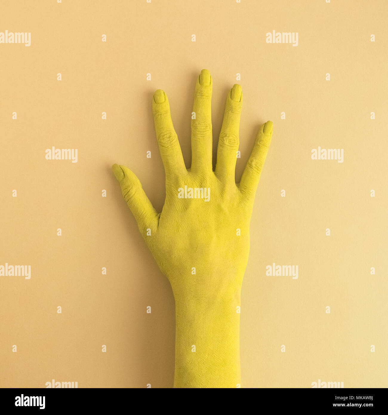 Hand painted minimal abstract hi-res stock photography and images - Alamy