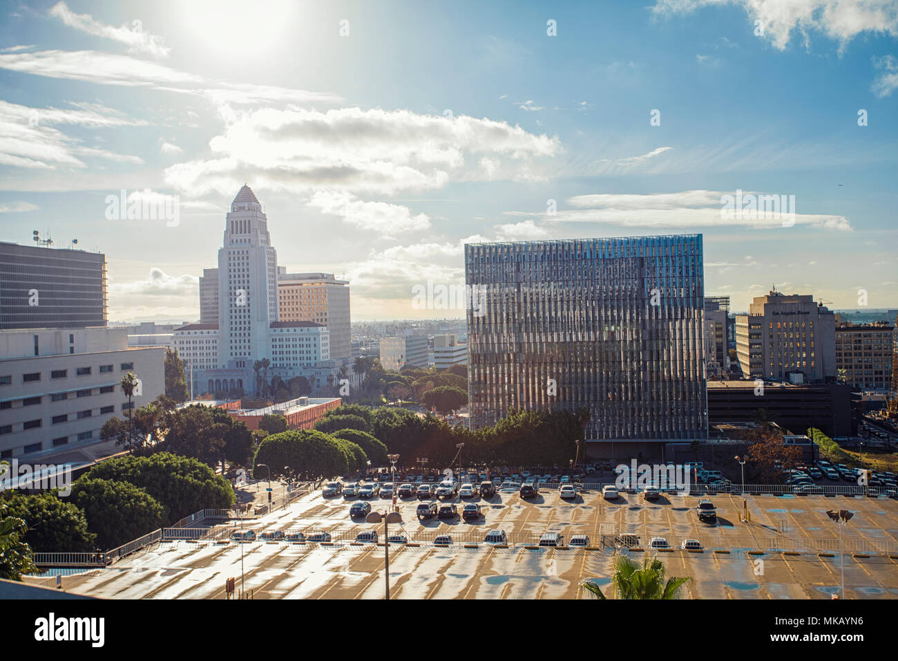 High rise building car parking hi-res stock photography and images - Alamy