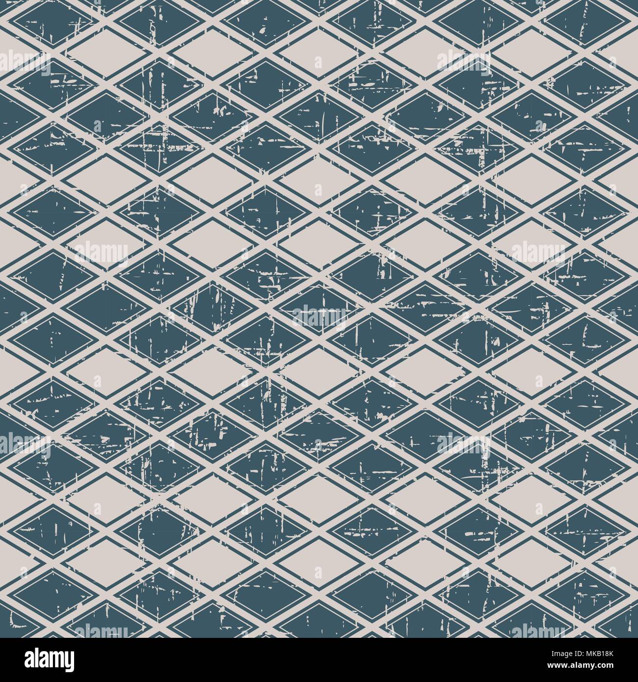 Worn out antique seamless background Check Cross Geometry Frame, Ideal ...