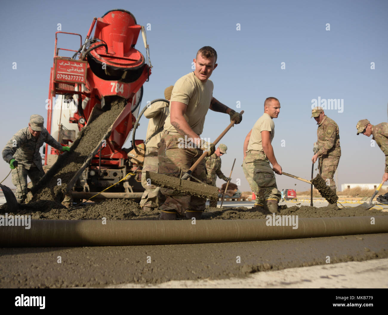 332nd expeditionary civil engineering squadron hi-res stock photography ...