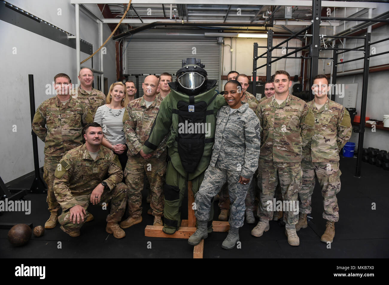 Chief Master Sgt. Shelina Frey, Air Mobility Command command chief ...