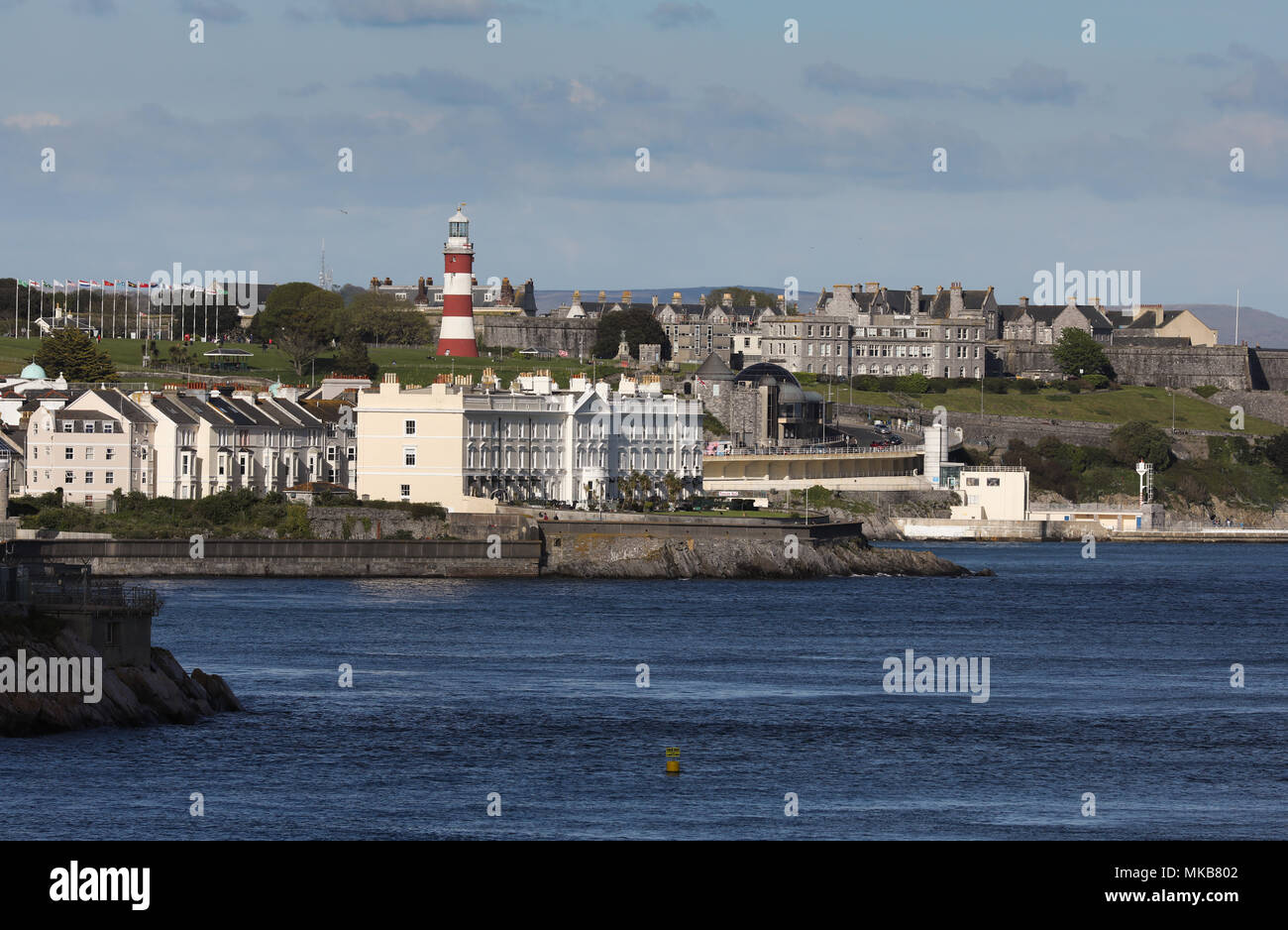 The Hoe Plymouth Stock Photo - Alamy