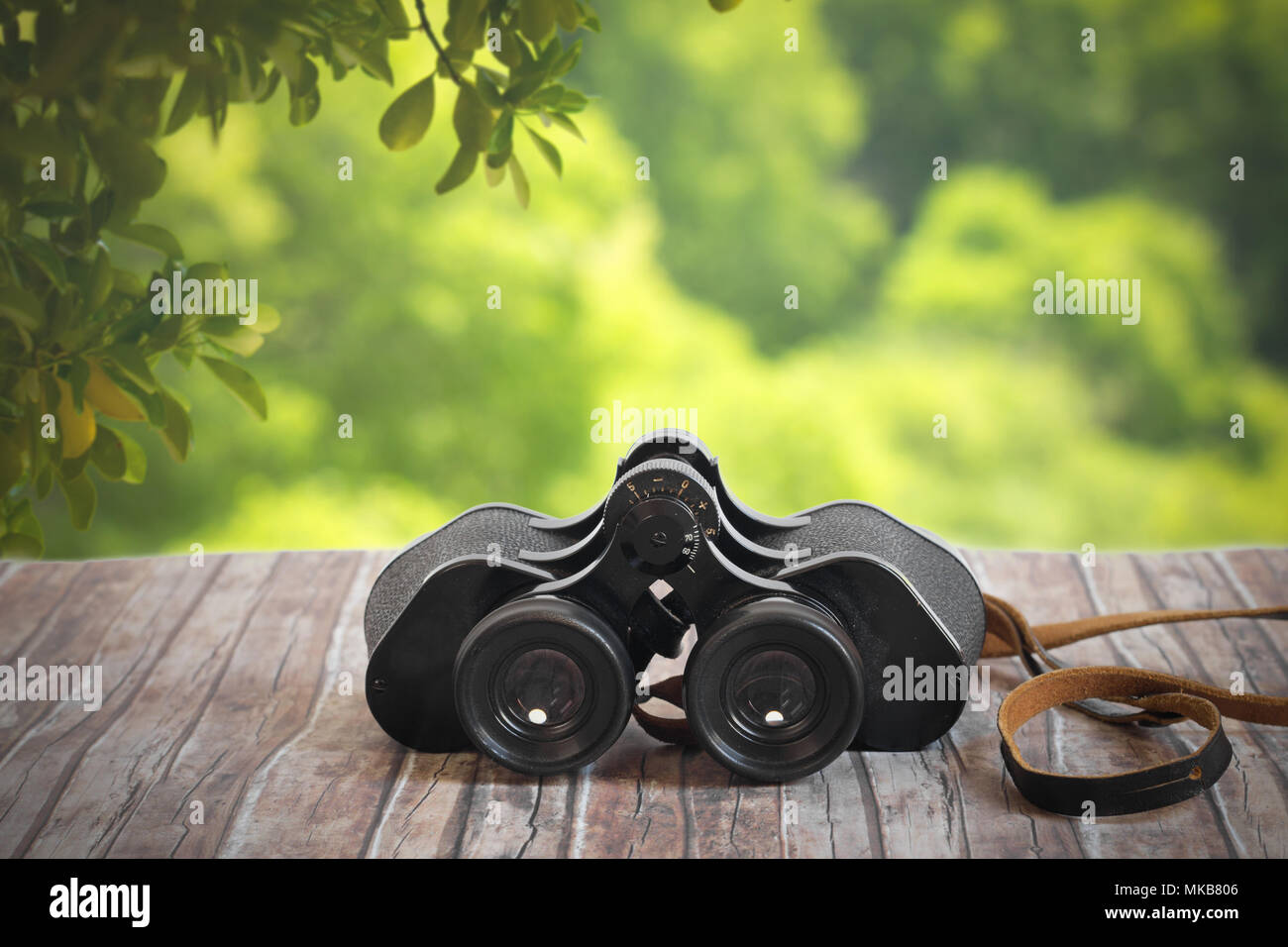 Vintage binoculars hi-res stock photography and images - Alamy