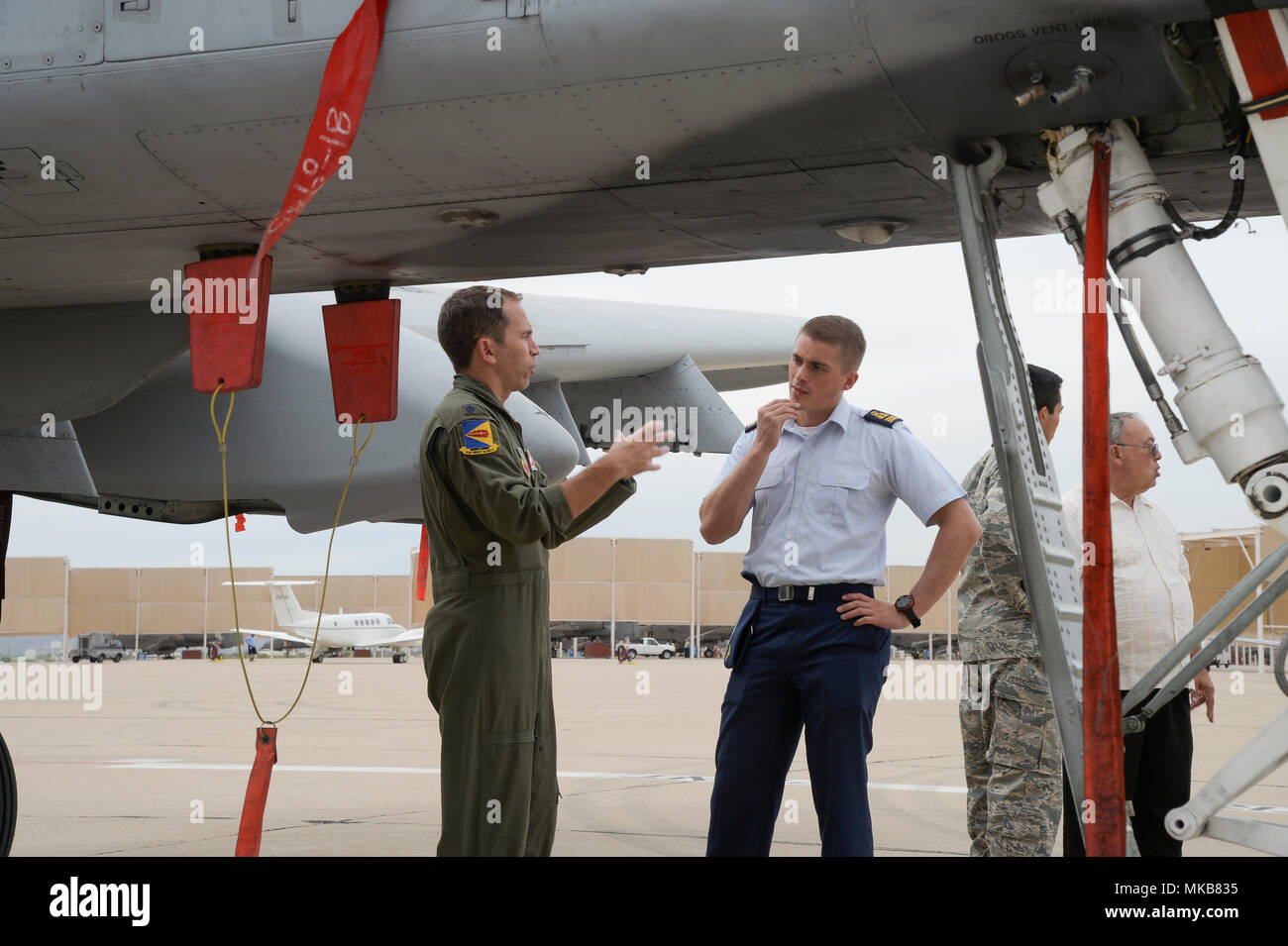 Lieutenant Colonel Robert Chinnock, 355th Operations Group A-10 pilot ...