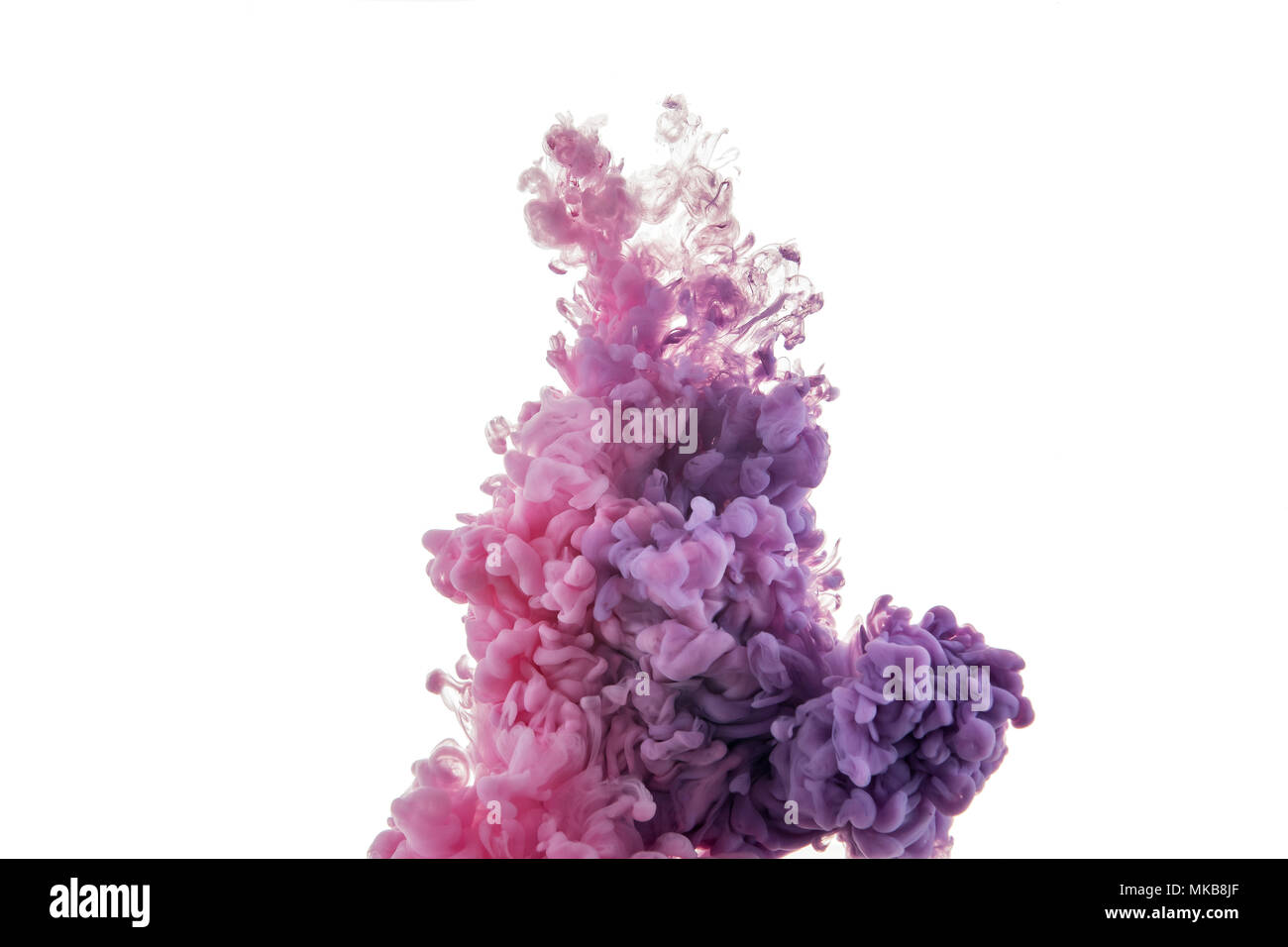 color splashes of ink Stock Photo - Alamy