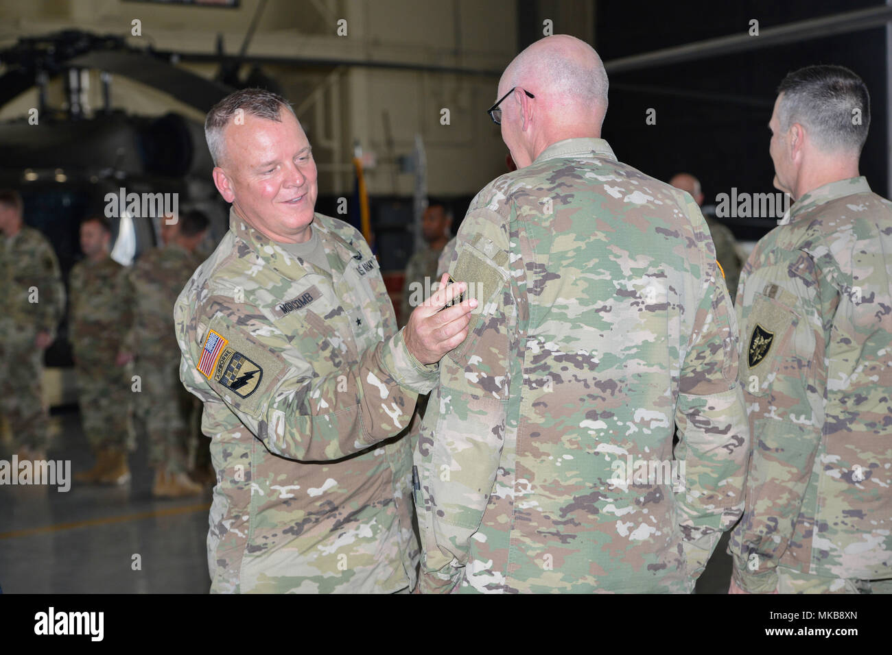 Brig. Gen. Scott Morcomb, Commanding General of the Army Reserve ...