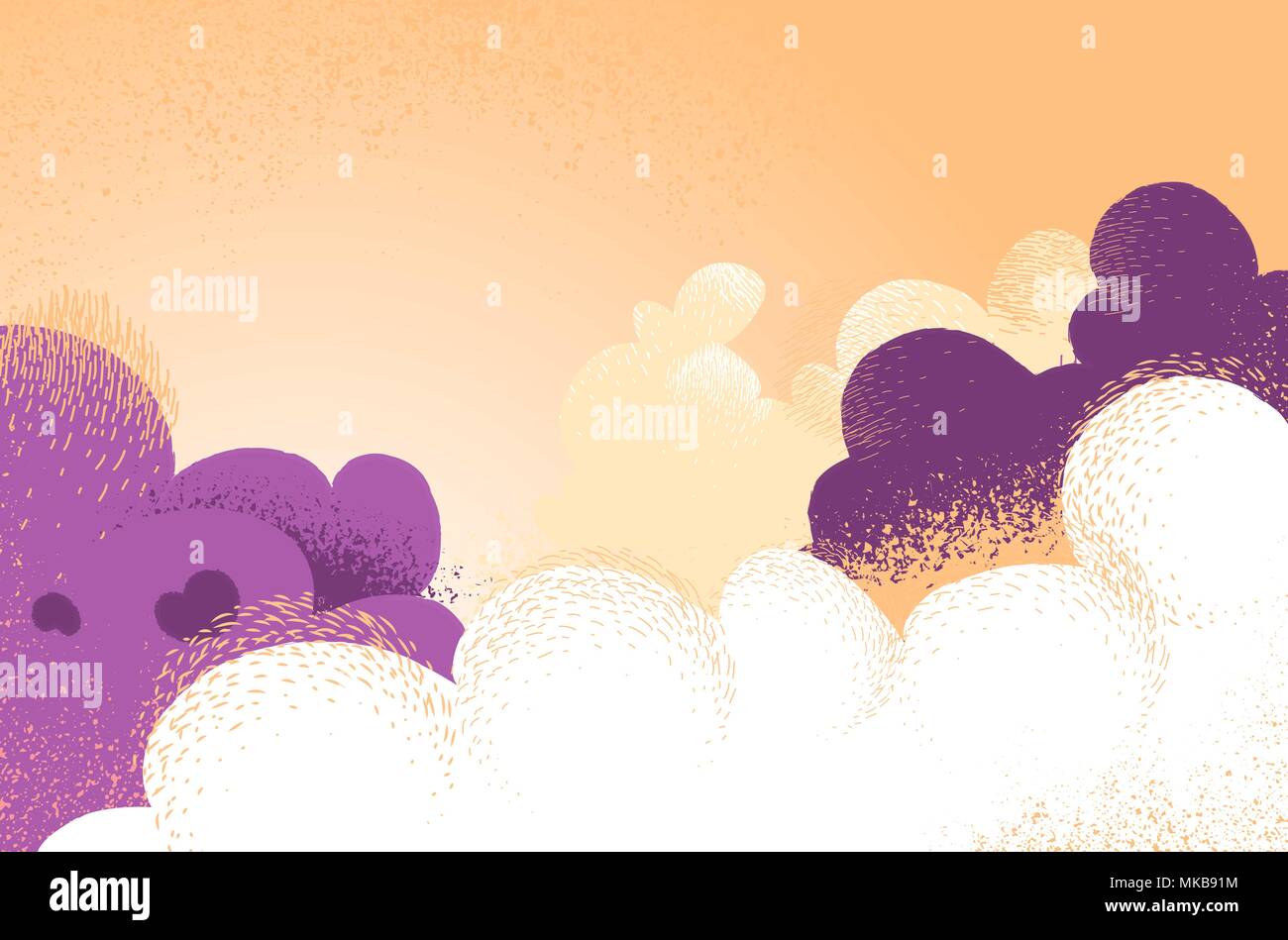 Cloudy background with spectacular colors and lights Stock Vector Image ...