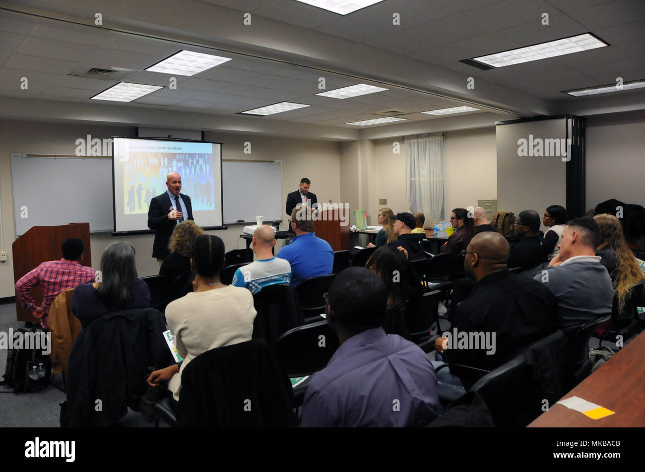 Joseph Walser, the Suicide Prevention Program Manager for Army Reserve ...