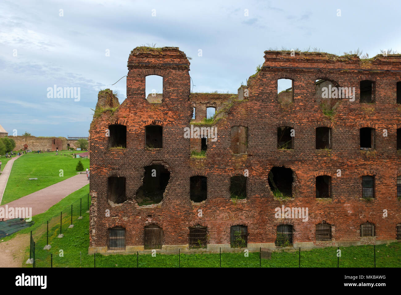 SHLISSELBURG, SAINT PETERSBURG, RUSSIA - AUGUST 21, 2017: the Views of ...