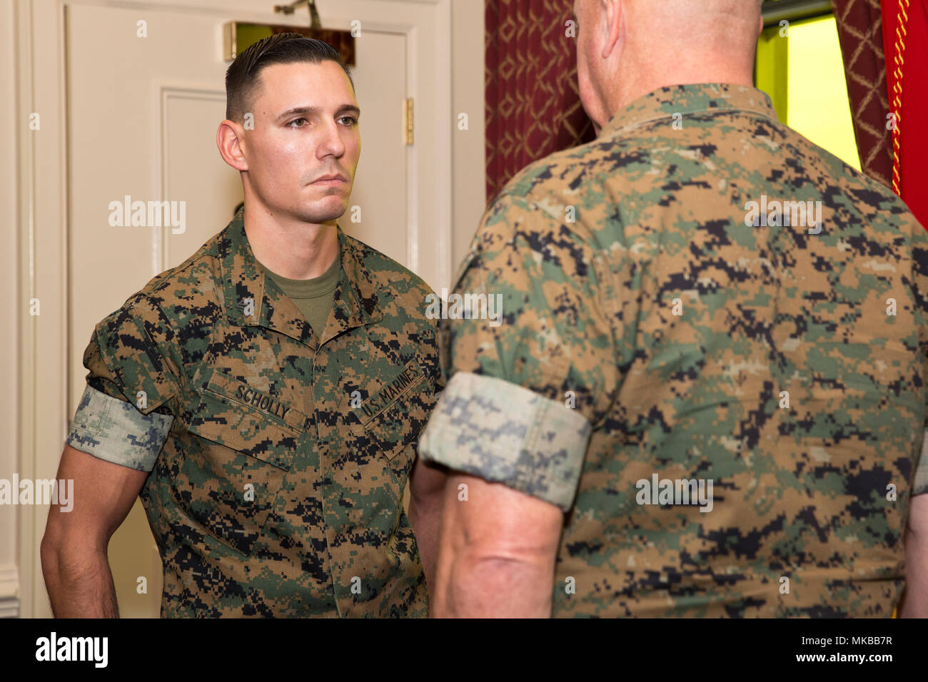 The Assistant Commandant of the Marine Corps Gen. Glenn M. Walters ...