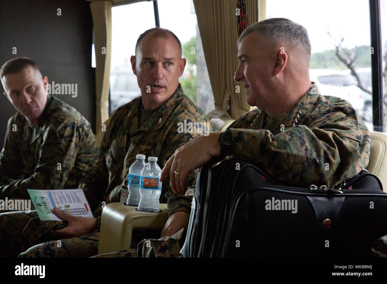 The Assistant Commandant of the Marine Corps Gen. Glenn M. Walters ...