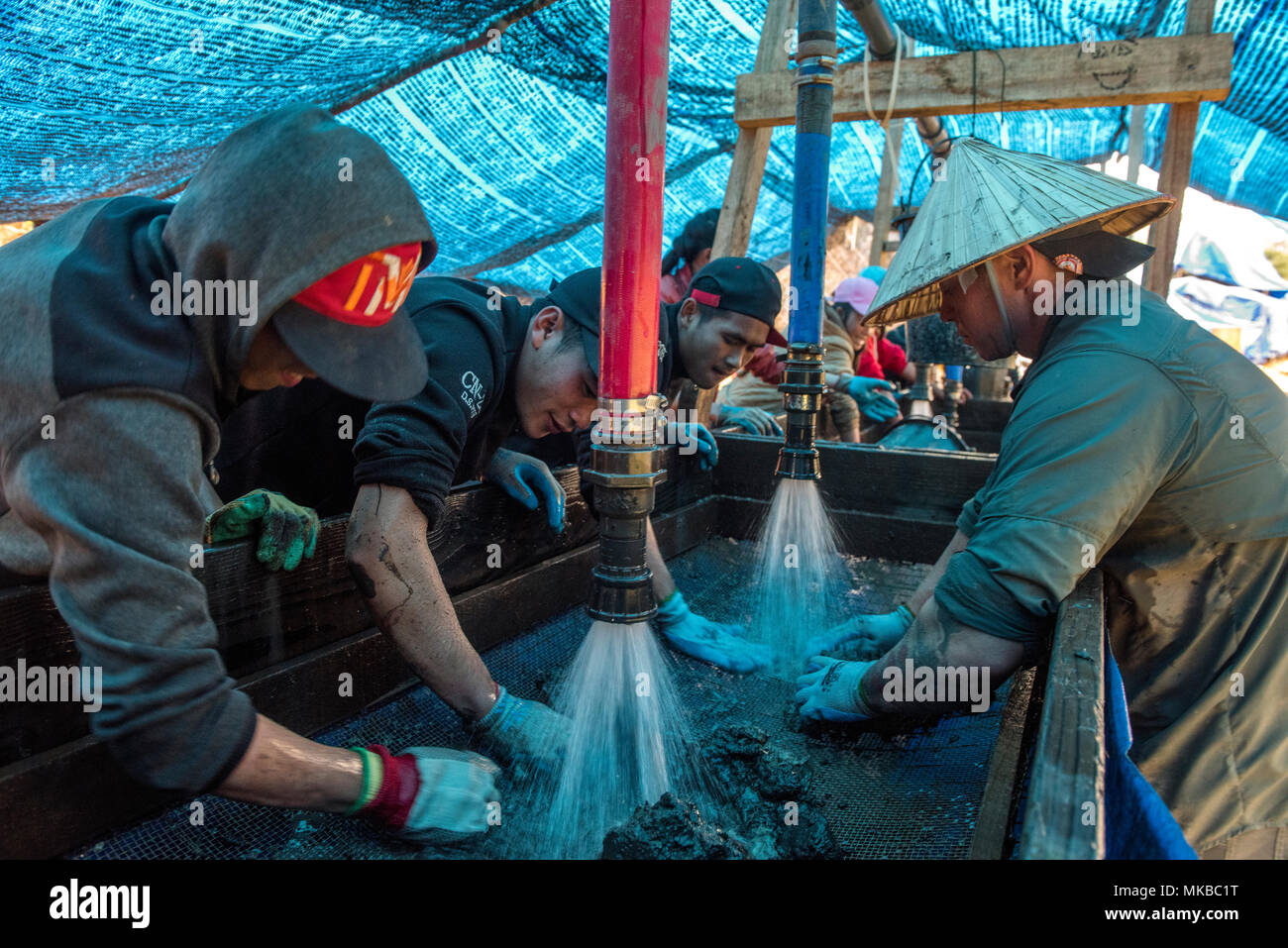 U.S. Army Sgt. 1st Class Nathan Fair, right, Defense POW/MIA Accounting ...