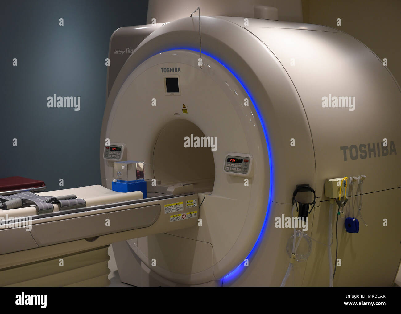 A new MRI unit is unveiled at Joint Base Langley-Eustis, Va., Nov. 20 ...