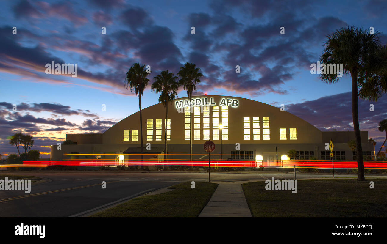 MacDill Air Force Base, Fla., was formally dedicated as an air base ... MacDill Air Force Base, Fla., was formally dedicated as an air base ...