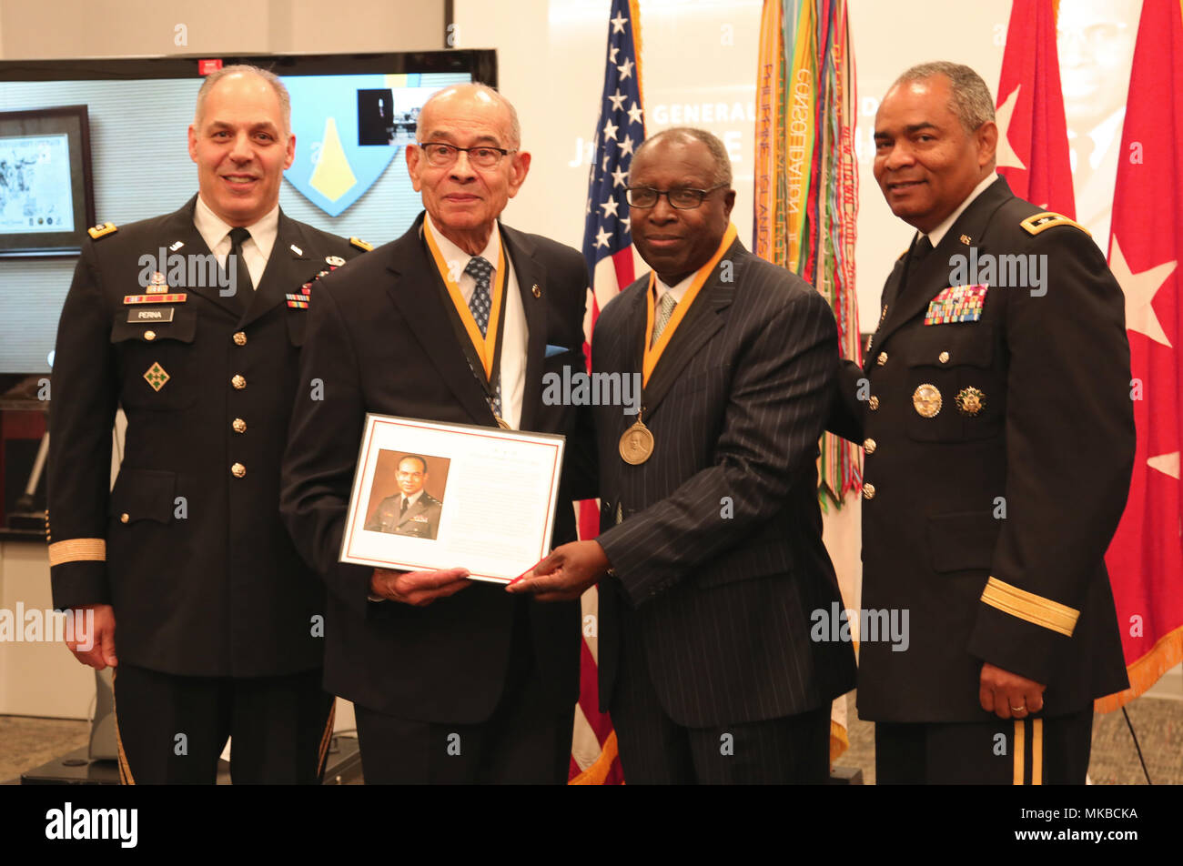 From left: Gen. Gustave F. Perna, commanding general, U.S. Army ...