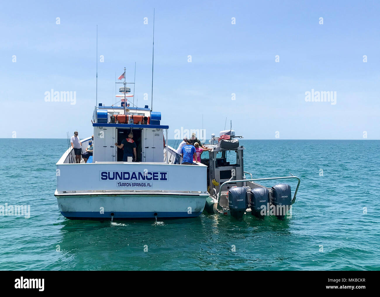 A Coast Guard Station Sand Key 45-foot Response Boat-Medium boatcrew ...