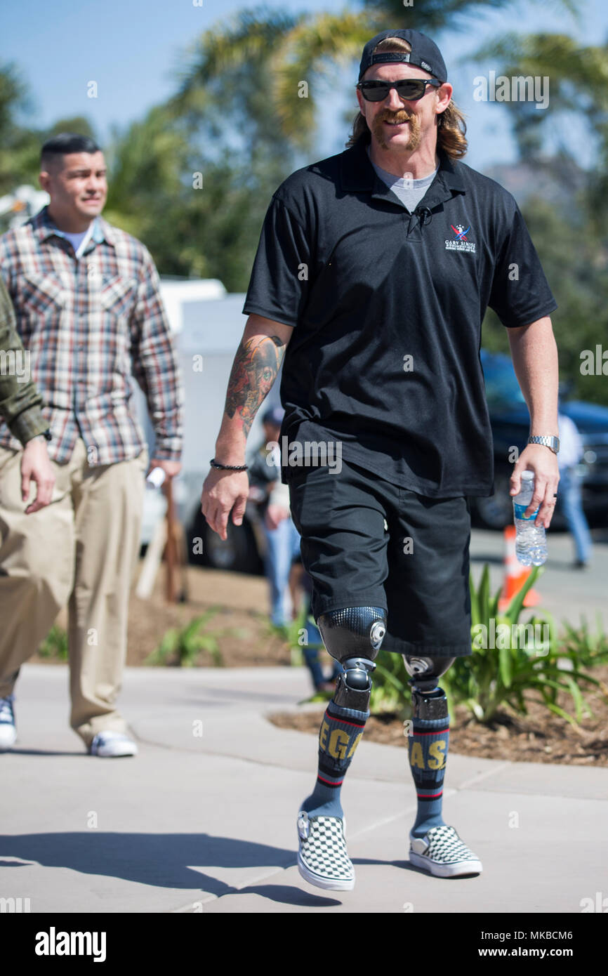 Retired U.S. Marine Corps SSgt. Brandon Dodson, a former infantry unit ...