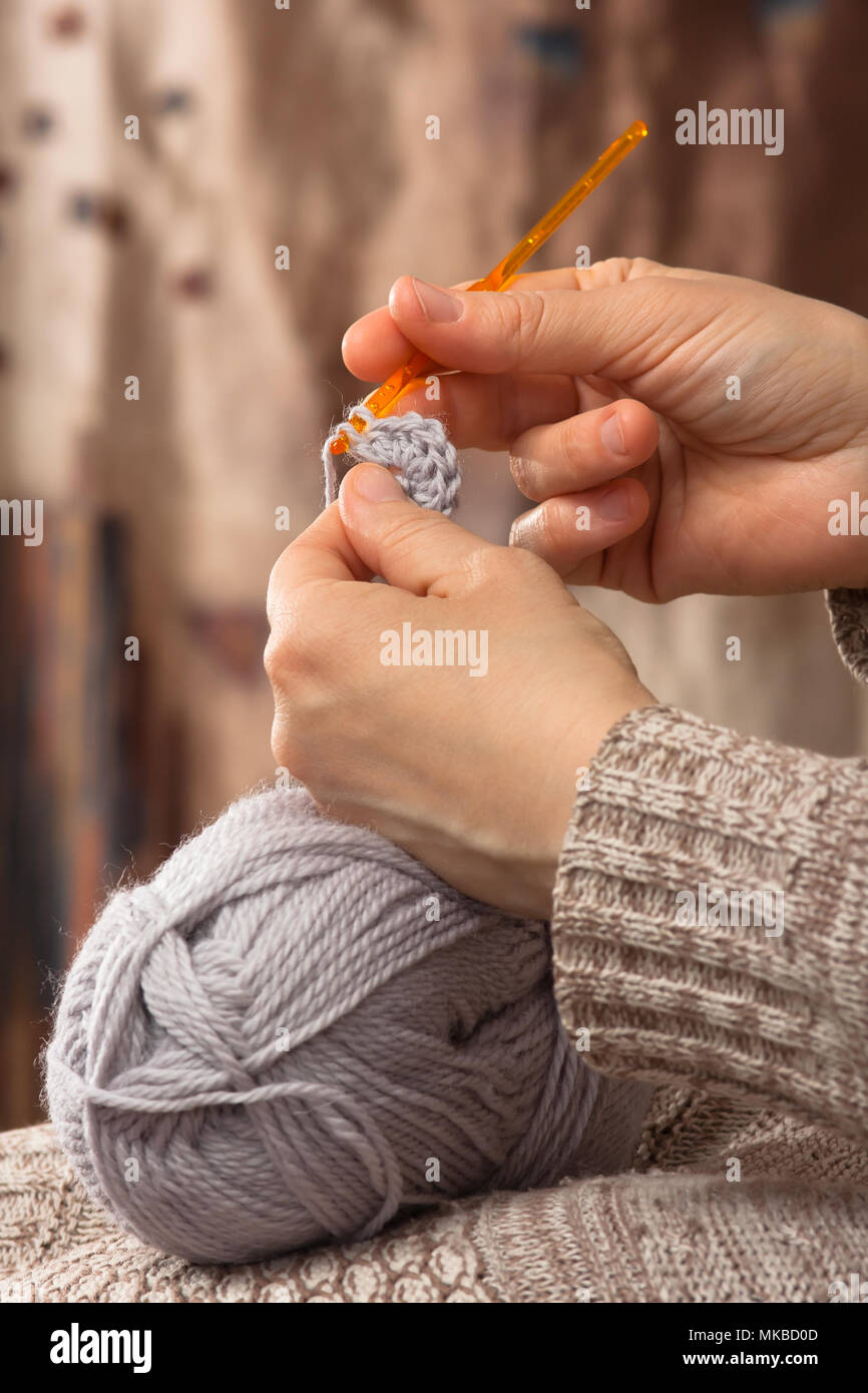 Woman hand hook hi-res stock photography and images - Alamy