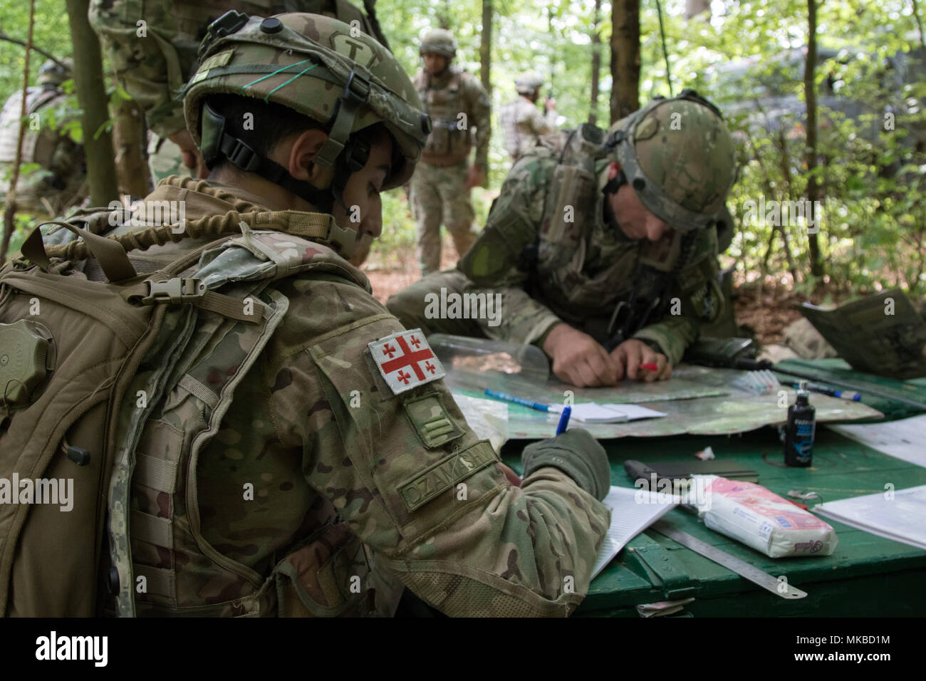 Georgian land forces hi-res stock photography and images - Alamy