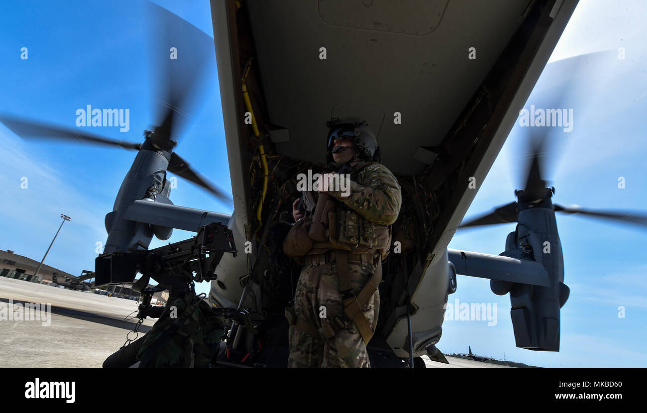 Staff Sgt. Nicholas Tinney, a flight engineer with the 8th Special ...