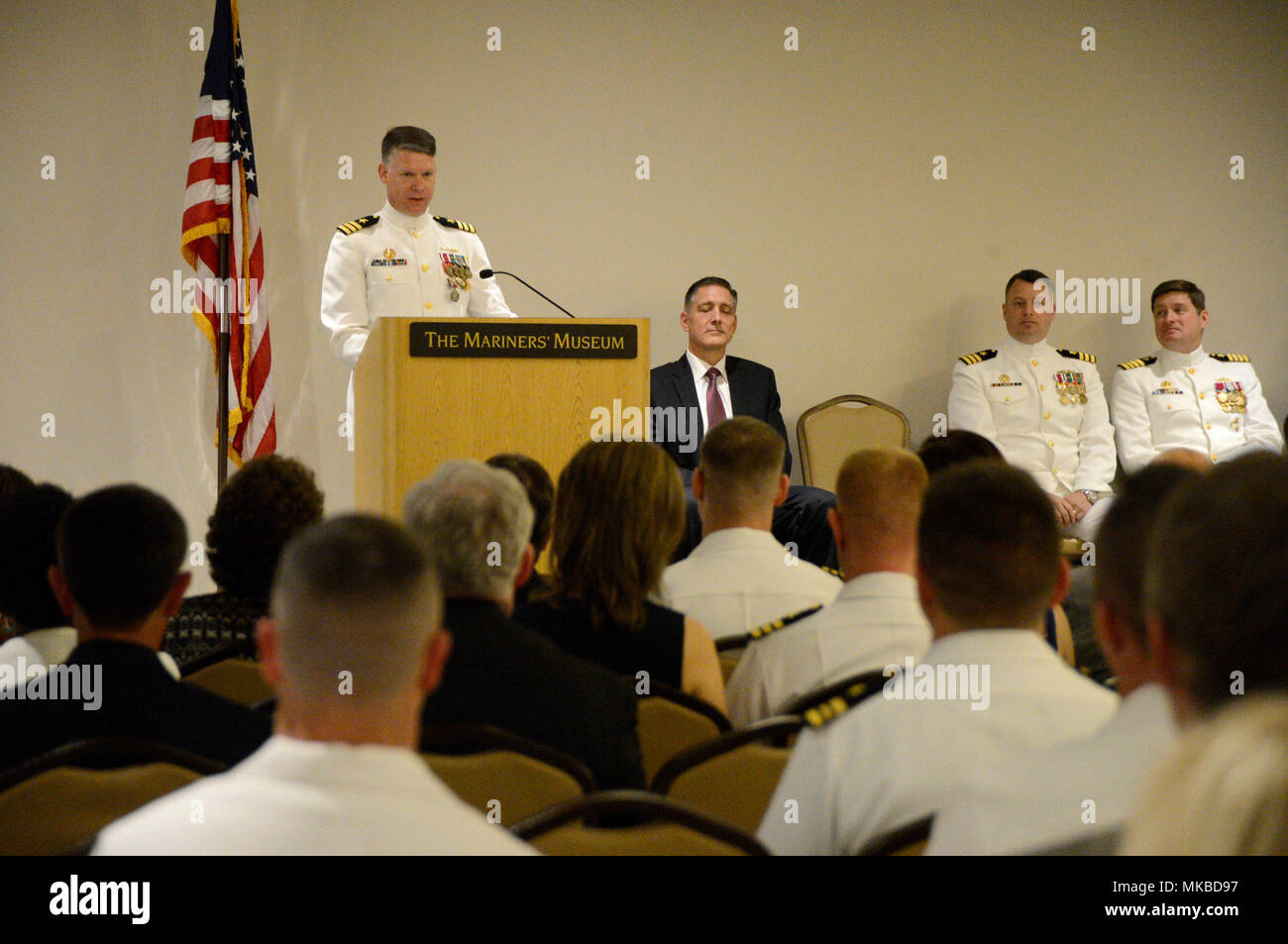 NEWPORT NEWS, Va. (May 4, 2018) Cmdr. Jason C. Pittman, Commanding ...