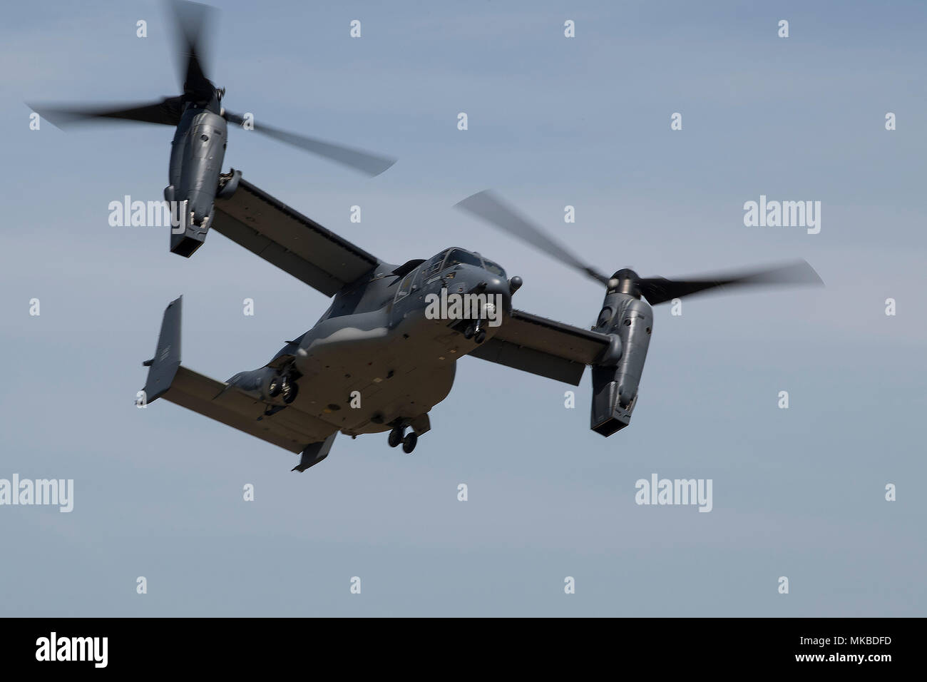 A U.S. Air Force CV-22 Osprey from the 8th Special Operations Squadron ...