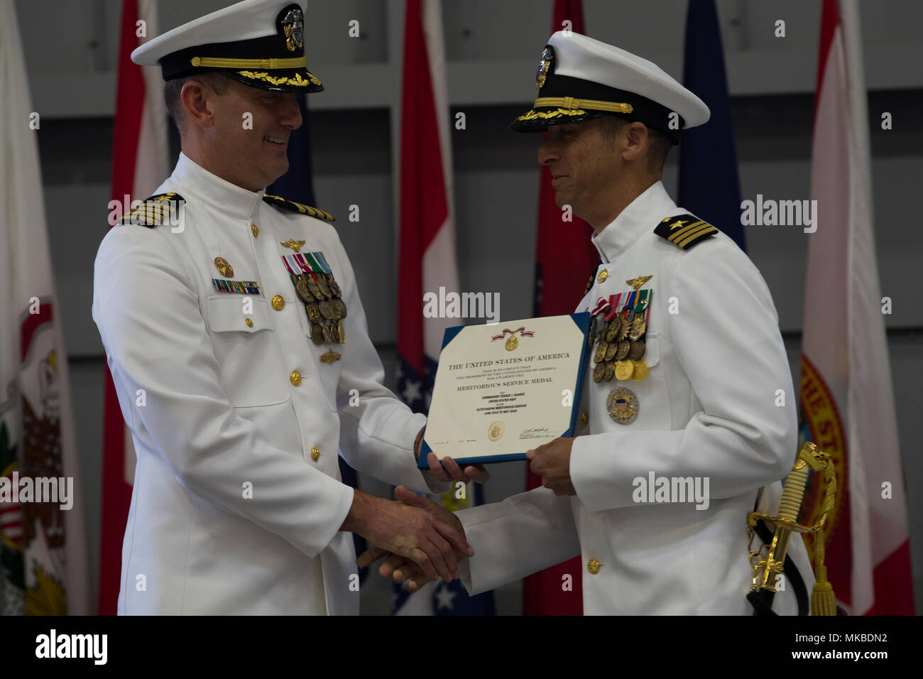U.S. Navy Capt. David P. Walt, Commodore, Helicopter Maritime Strike ...