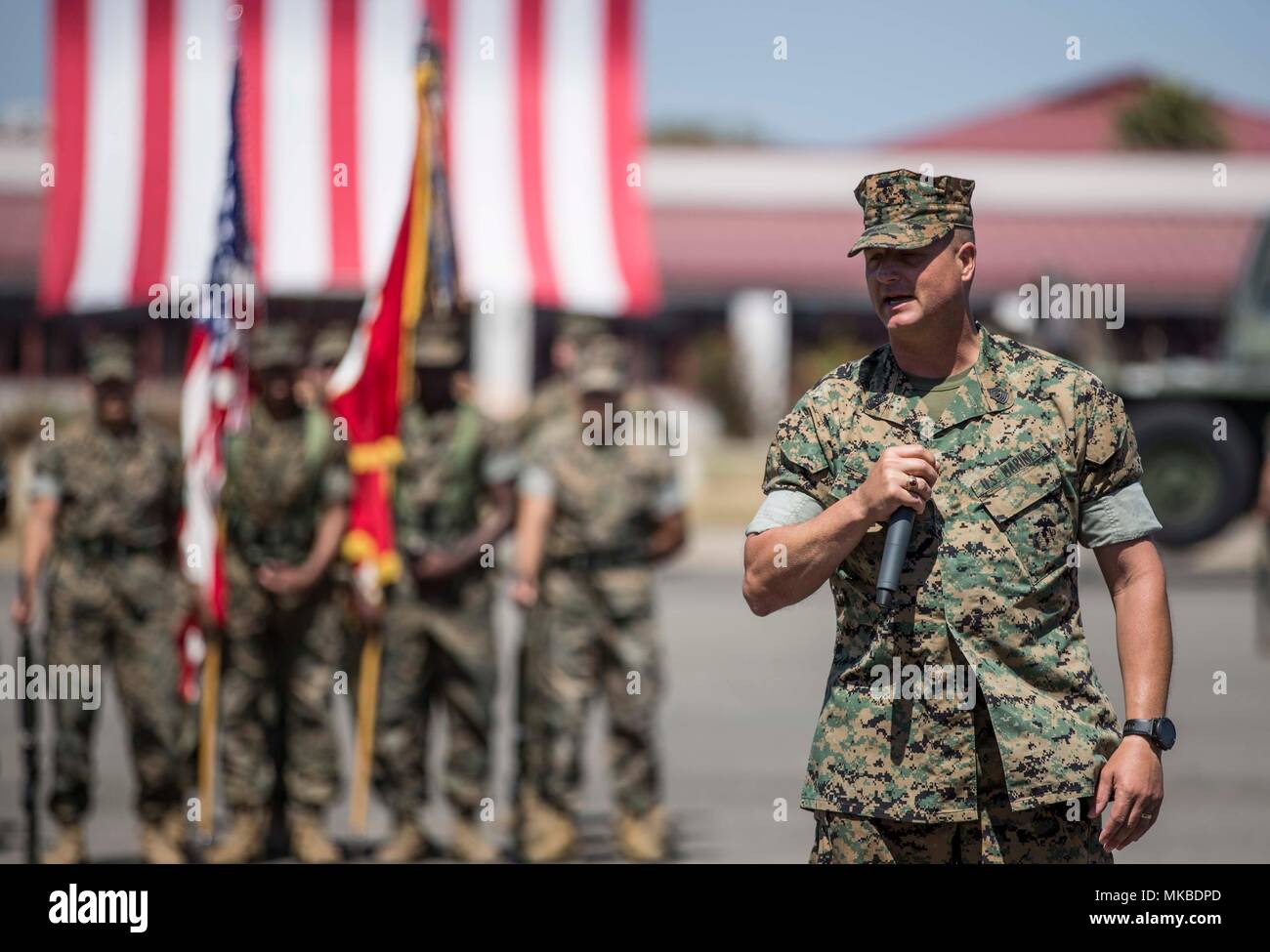 Sgt maj brandon hall hi-res stock photography and images - Alamy