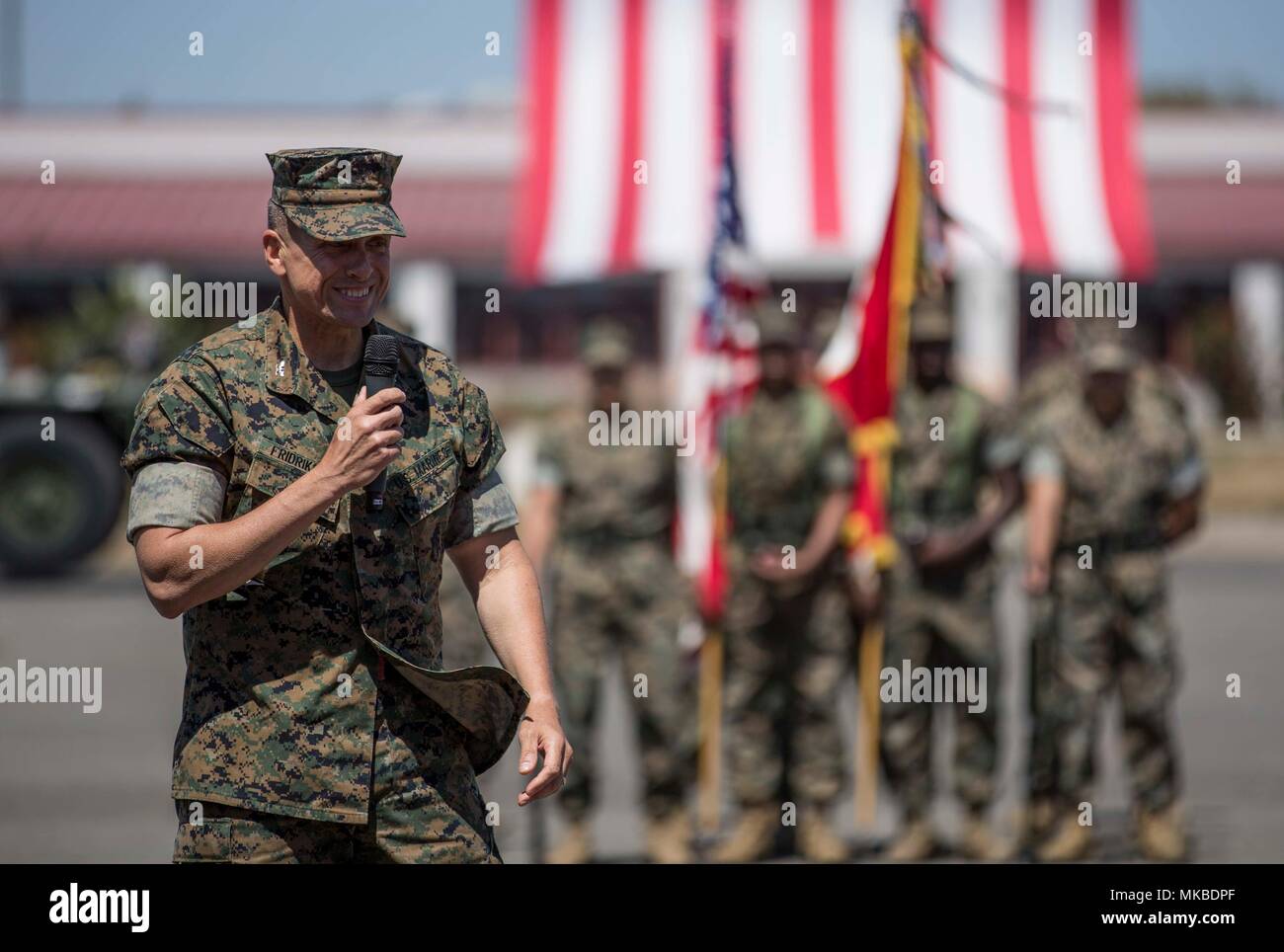 MARINE CORPS BASE CAMP PENDLETON, Calif. – Col. Fridrik Fridriksson ...