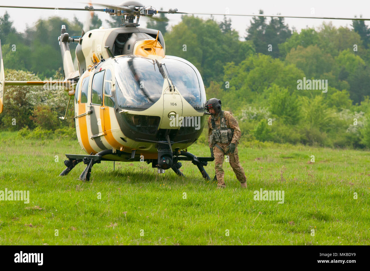 U.S. Army Chief Warrant Officer 3 Tony Higdon, aviation safety officer ...