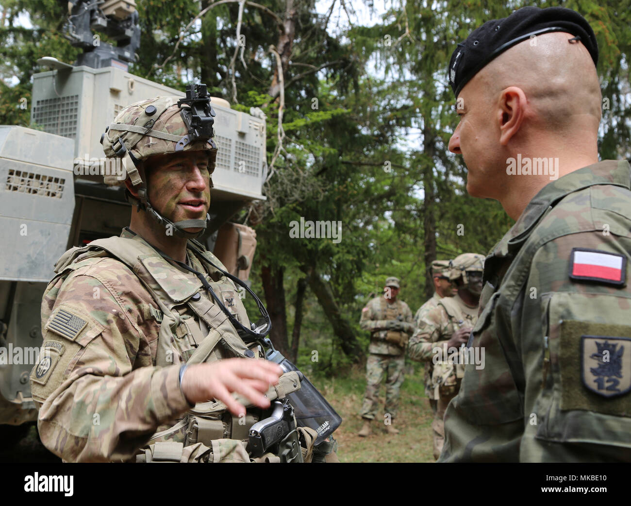 U.S. Army Col. David Gardner, brigade commander of the 2nd Armored ...