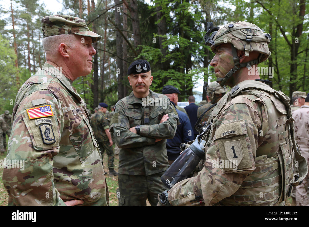 U.S. Army Maj. Gen. Timothy McGuire, deputy commanding general of U.S ...