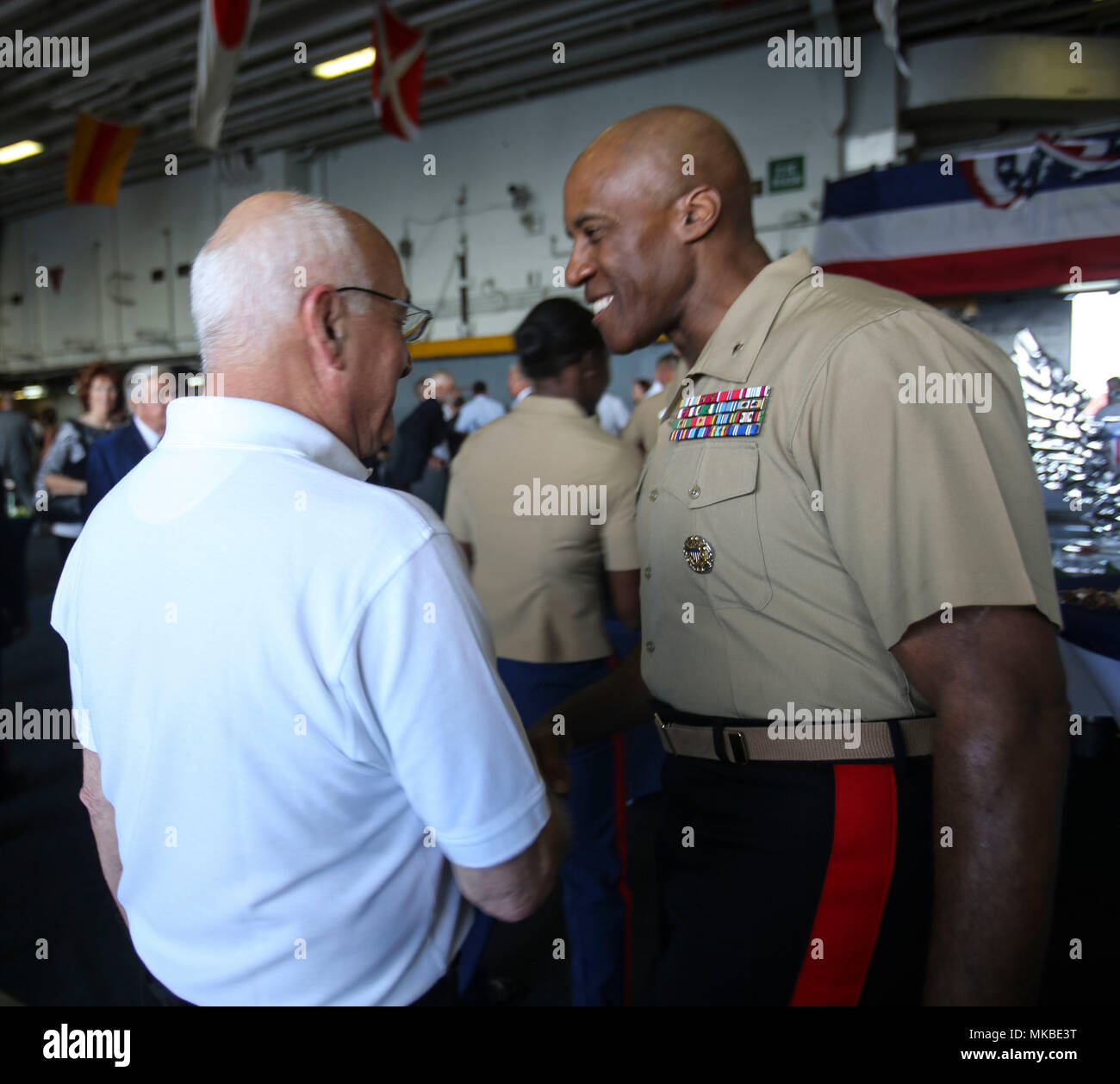 The commanding general of 2nd marine expeditionary brigade hi-res stock ...