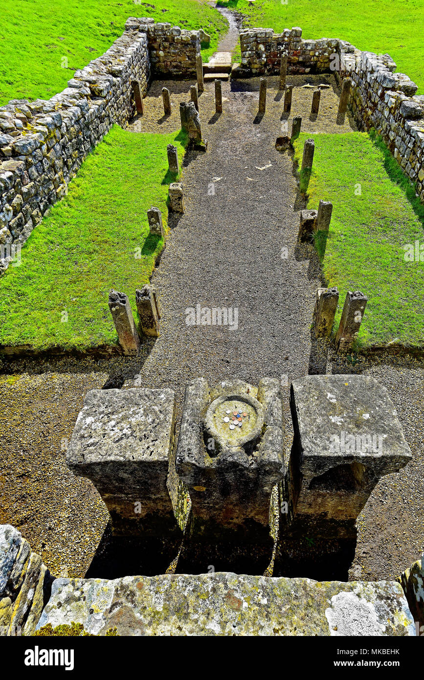 Roman Wall World Heritage Site National Park Brocolitia Mithraeum Roman ...