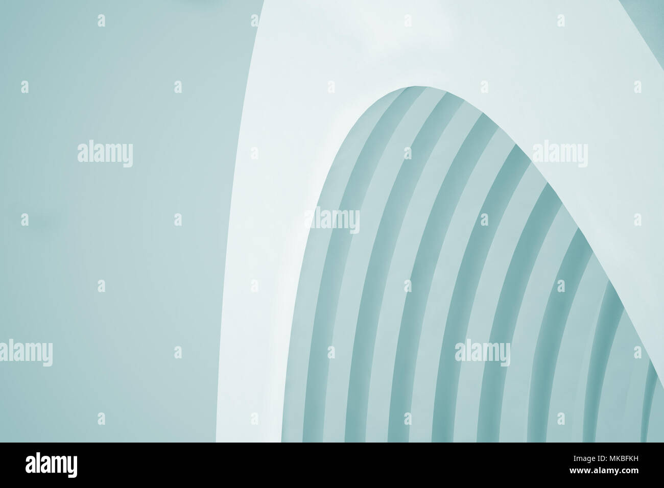 3d White Modern Building Concept Stock Photo - Alamy