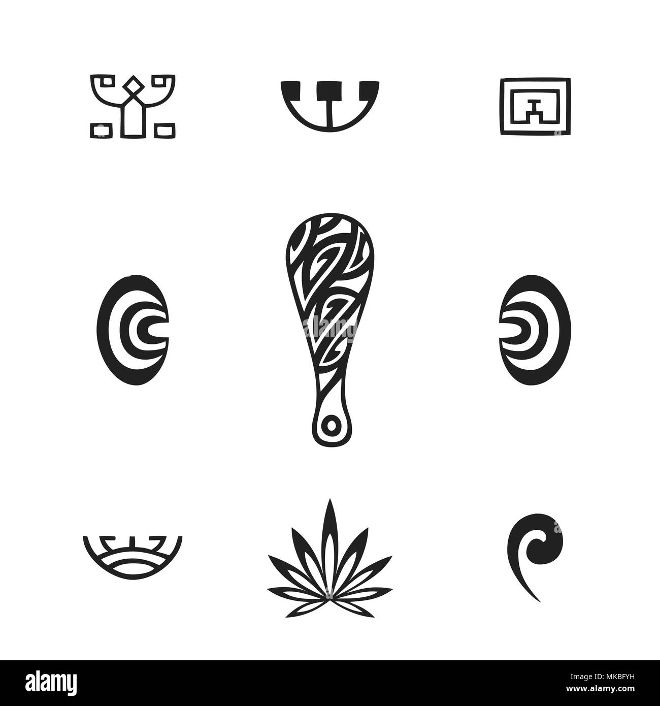Polynesian Enata Tattoos