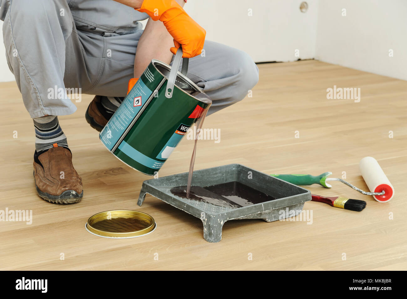 Lacquering house hi-res stock photography and images - Alamy