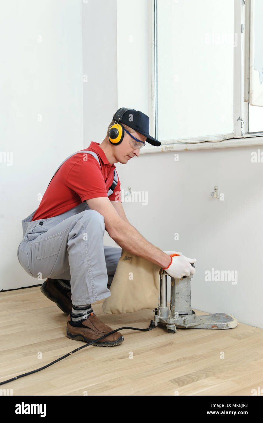 Parquet machine hi-res stock photography and images - Alamy
