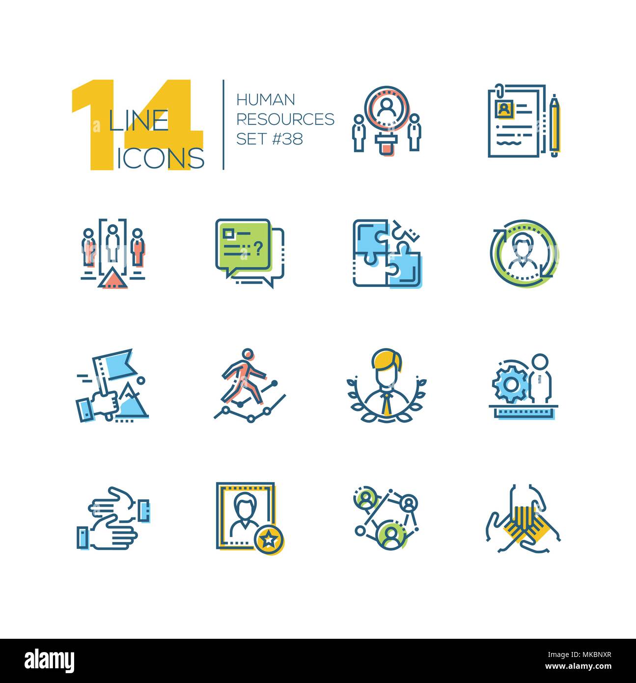 Human resources Stock Vector Images - Alamy