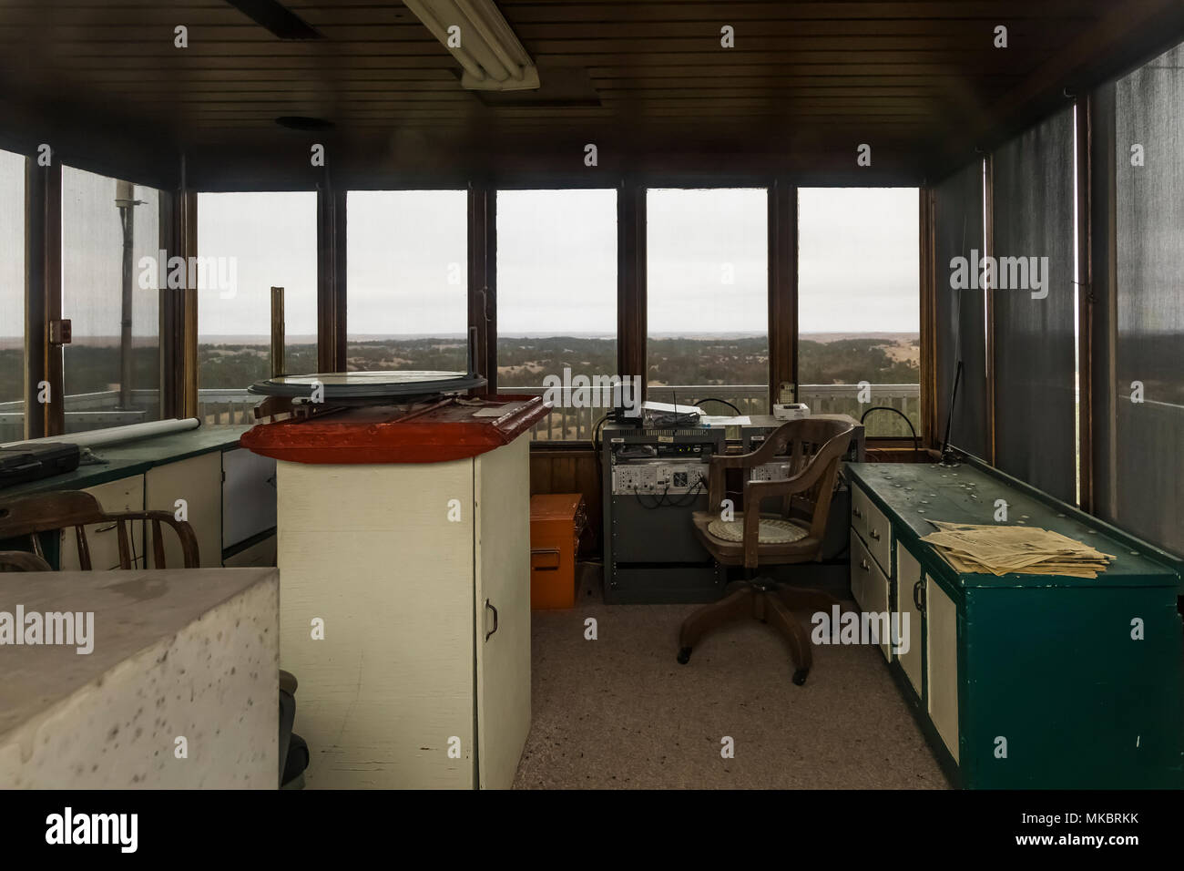 Fire Lookout Interior High Resolution Stock Photography and Images - Alamy