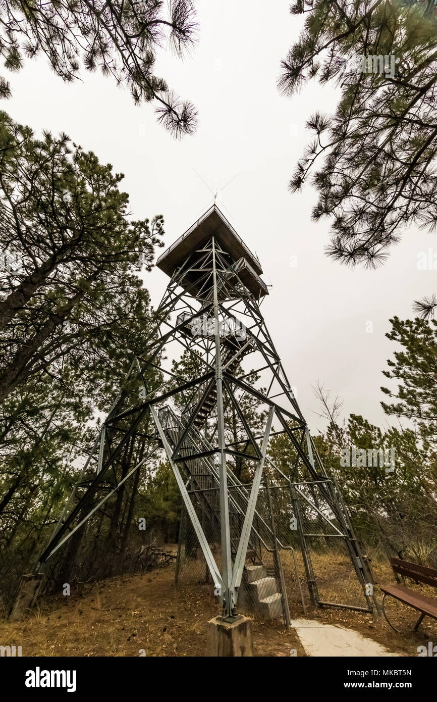 Scott Fire Lookout in Nebraska National Forest within the Nebraska ...