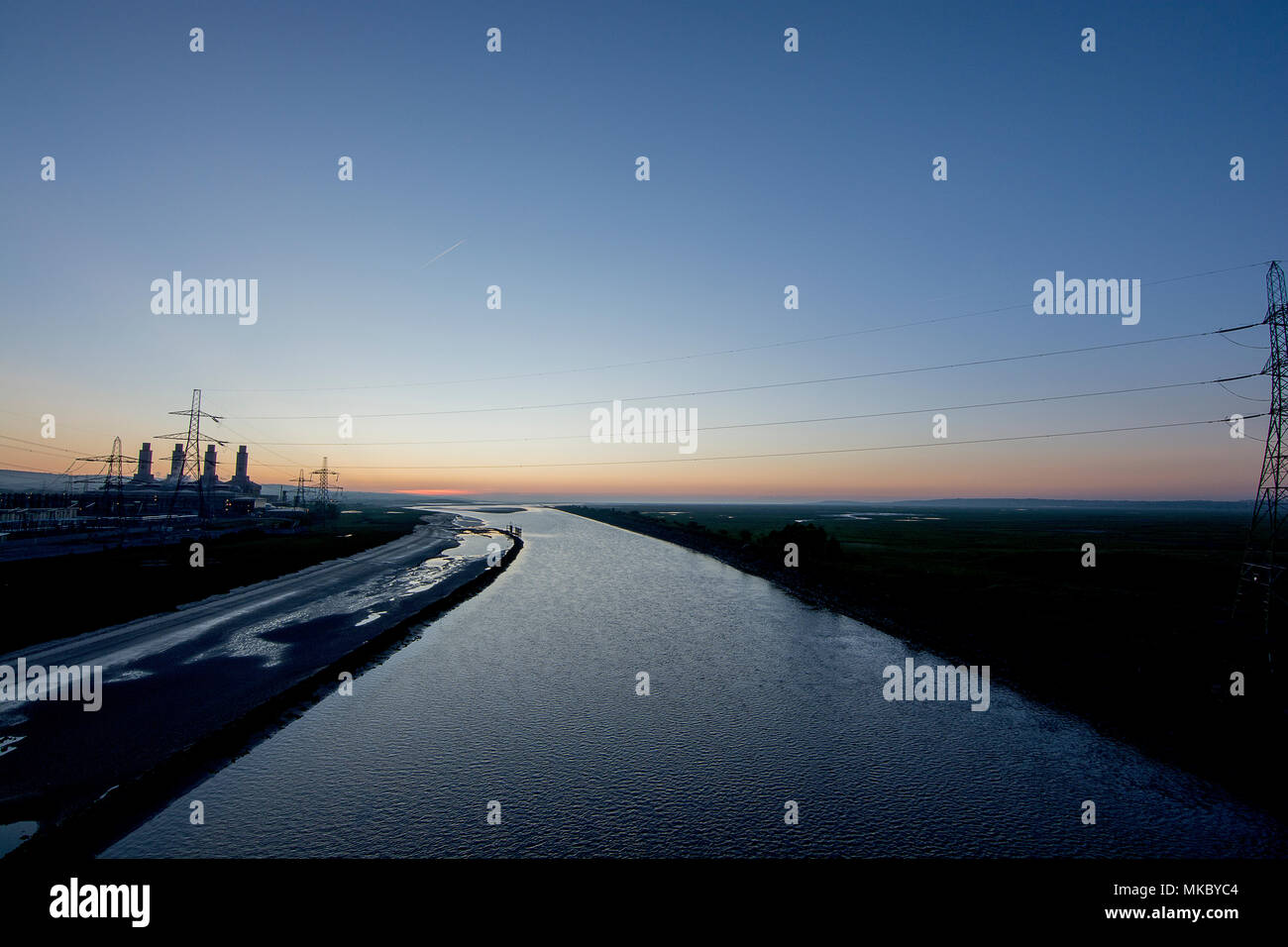 Flintshire bridge flint north wales hi-res stock photography and images ...